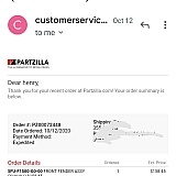 Partzilla Reviews - 541 Reviews of Partzilla.com | Sitejabber