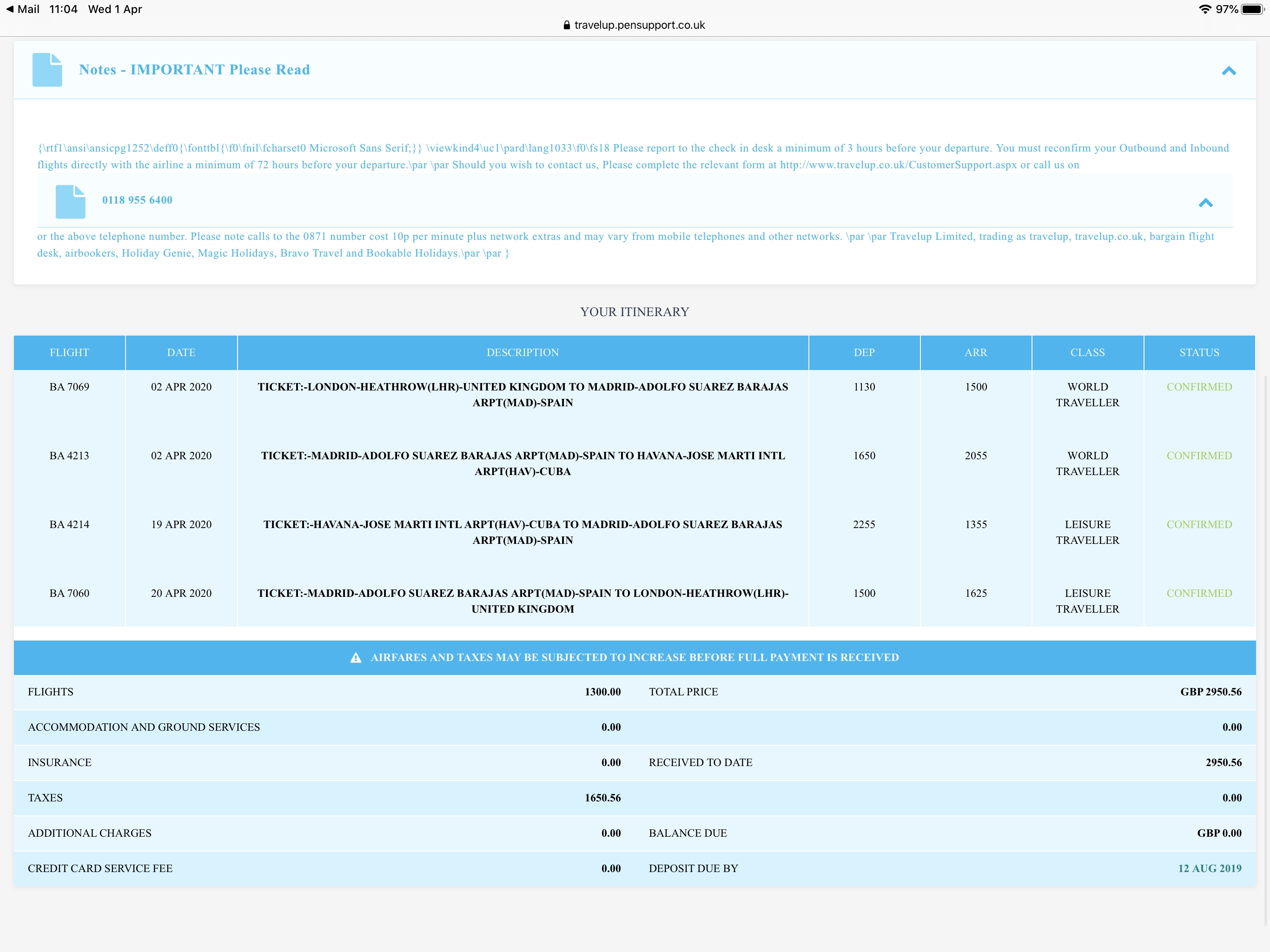 TravelUp Reviews - 665 Reviews of Travelup.com | Sitejabber