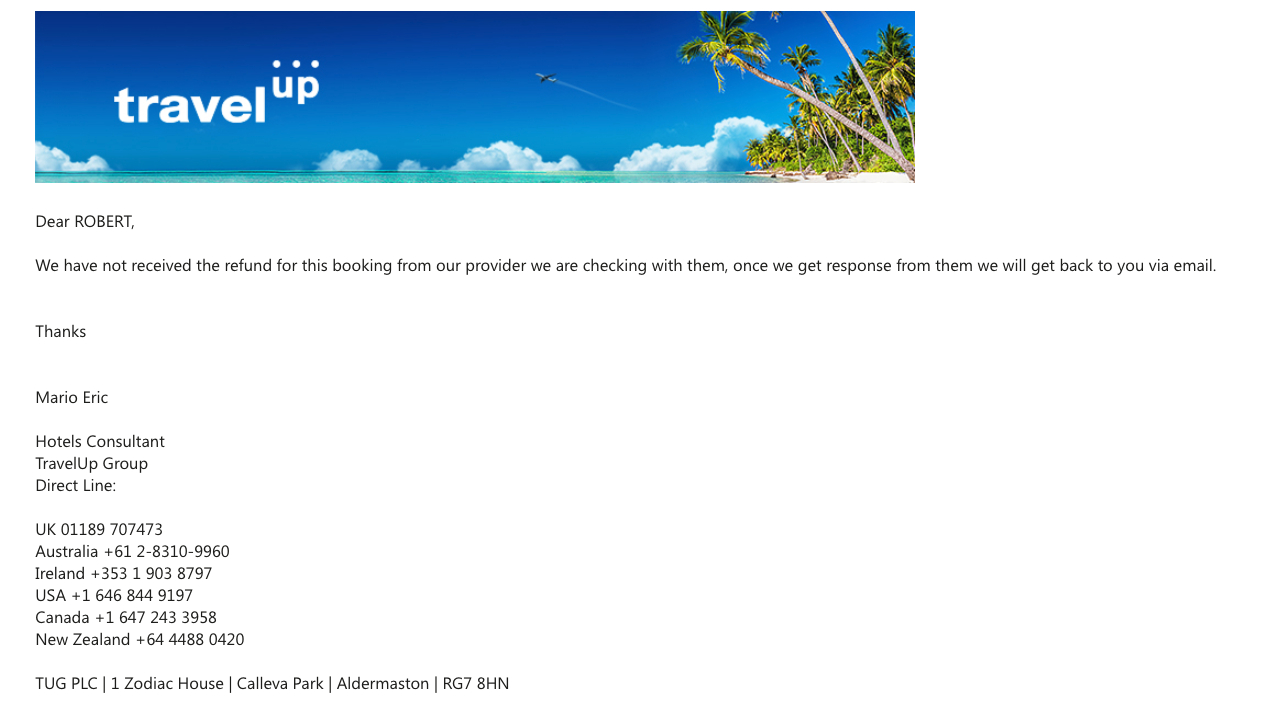 TravelUp Reviews - 5,820 Reviews of Travelup.com | Sitejabber