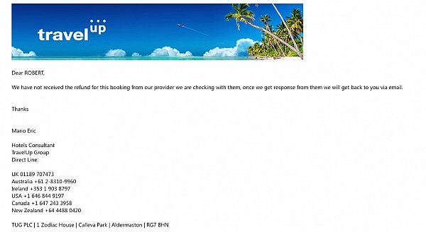 TravelUp Reviews - 5,820 Reviews of Travelup.com | Sitejabber