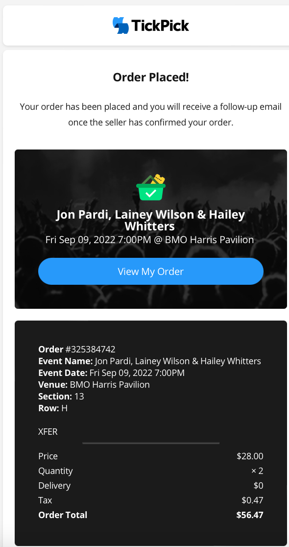 TickPick Reviews - 432 Reviews of Tickpick.com | Sitejabber