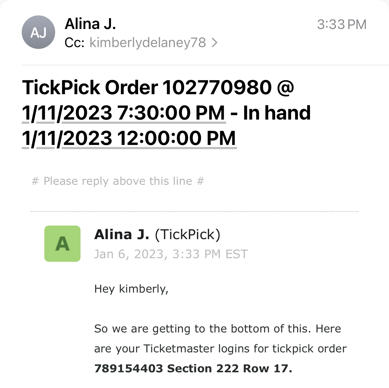 TickPick Reviews - 598 Reviews of Tickpick.com | Sitejabber