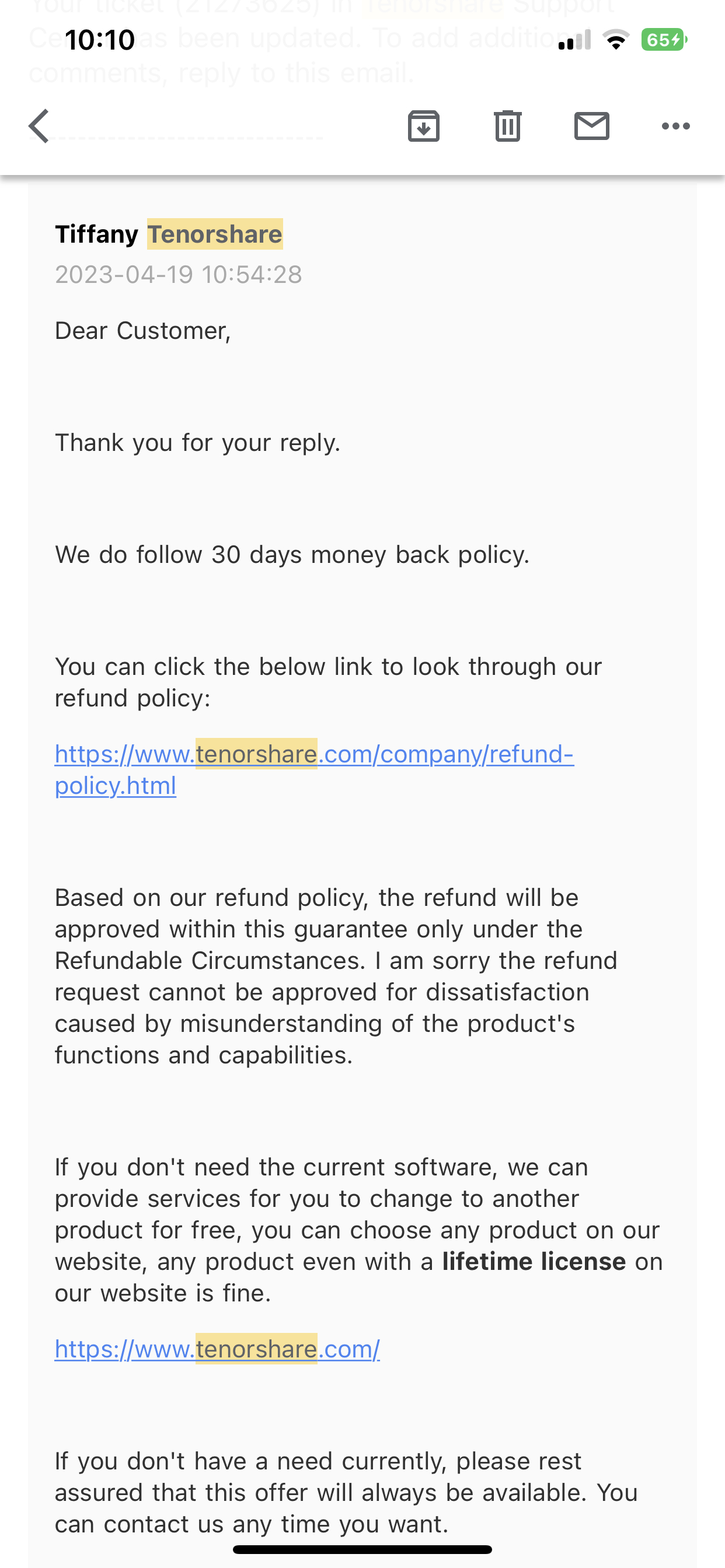 TenorShare Reviews - 2,092 Reviews of Tenorshare.com | Sitejabber