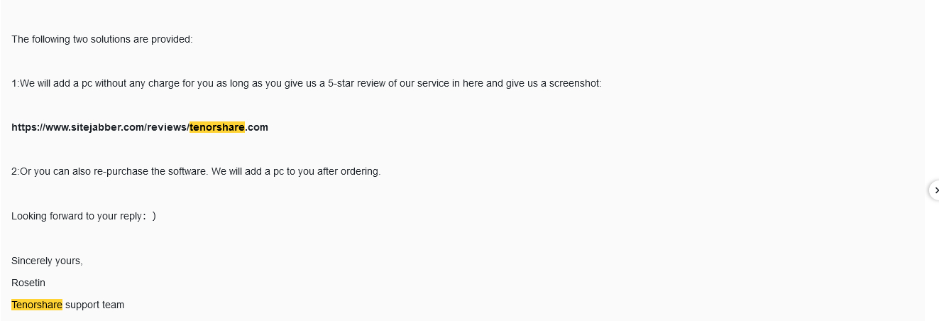 TenorShare Reviews - 2,086 Reviews of Tenorshare.com | Sitejabber