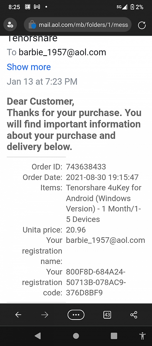 TenorShare Reviews - 402 Reviews of Tenorshare.com | Sitejabber