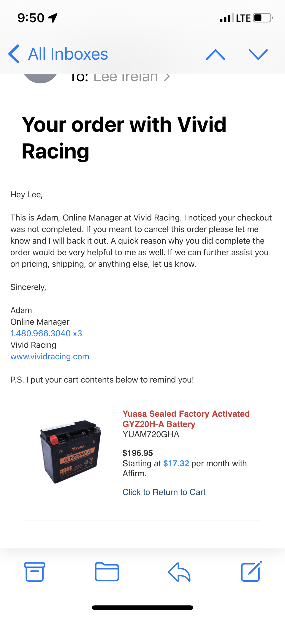 Vivid Racing Reviews - 586 Reviews of Vividracing.com | Sitejabber