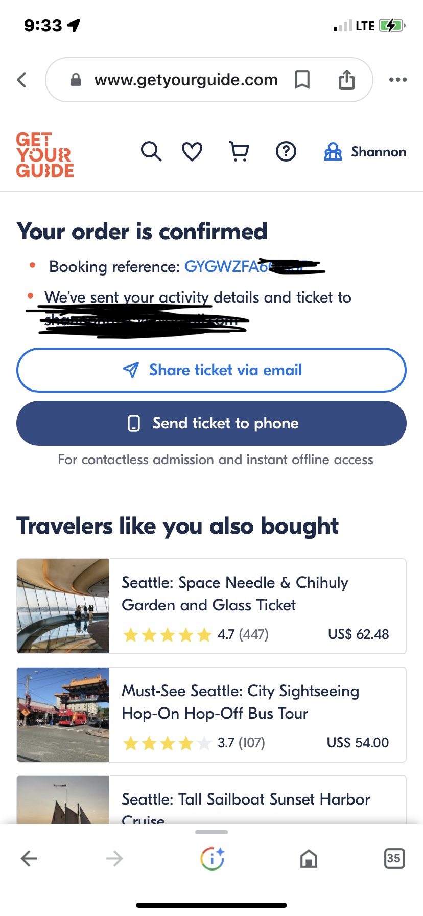 GetYourGuide Reviews - 636 Reviews of Getyourguide.com | Sitejabber
