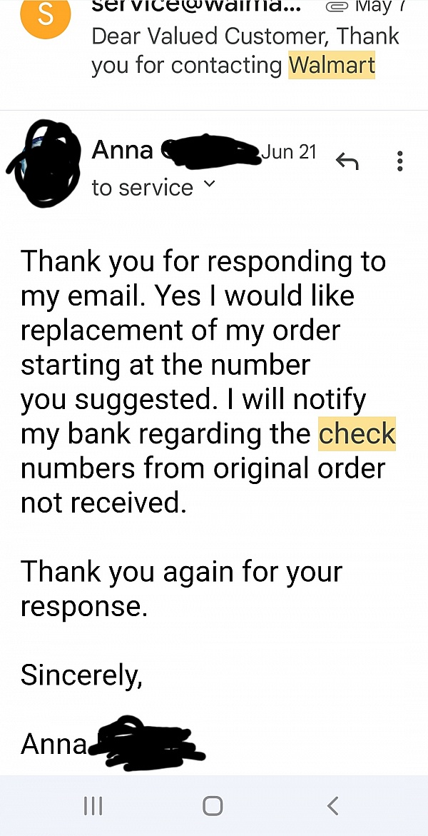 Walmart Checks Reviews - 62 Reviews of Walmartchecks.com | Sitejabber