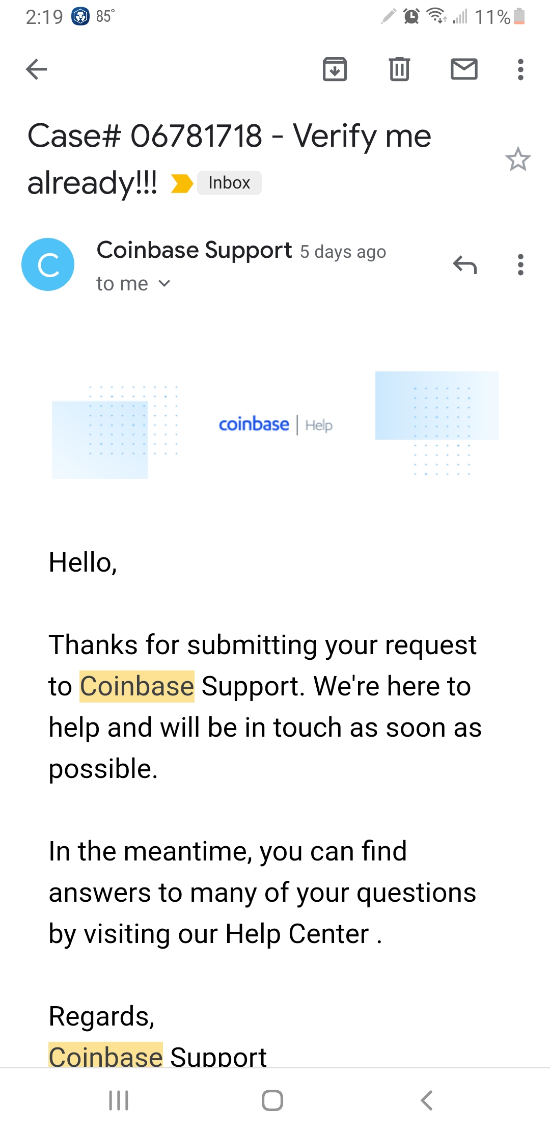 Coinbase Reviews - 705 Reviews of Coinbase.com | Sitejabber