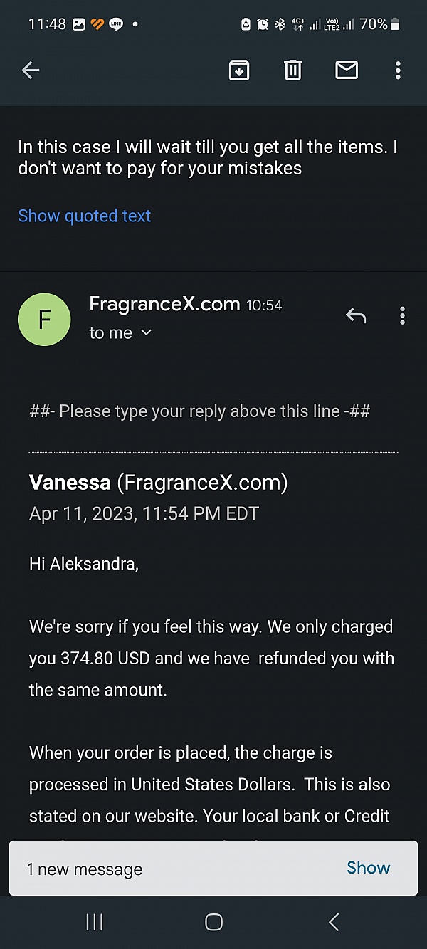 FragranceX Reviews - 107,322 Reviews of Fragrancex.com | Sitejabber