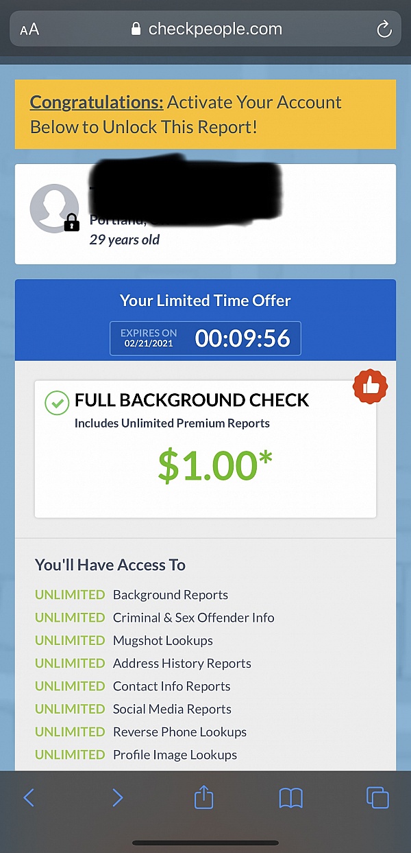 Check People Reviews - 276 Reviews of Checkpeople.com | Sitejabber