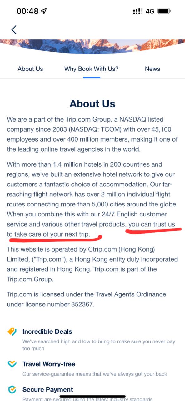 Trip.com Reviews - 893 Reviews of Trip.com | Sitejabber