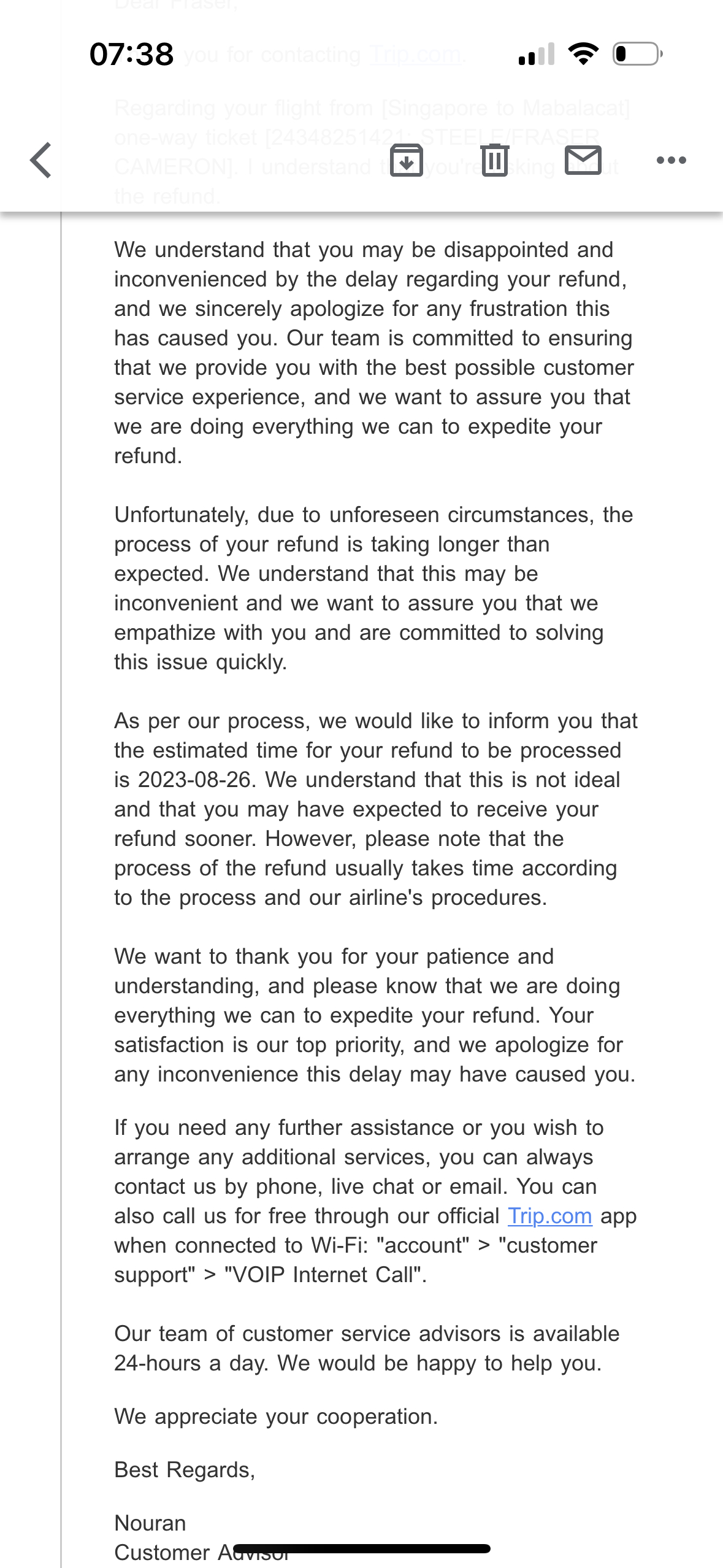 Trip.com Reviews - 997 Reviews of Trip.com | Sitejabber