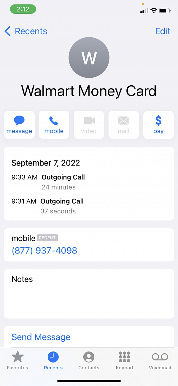 Walmart MoneyCard Reviews - 204 Reviews of Walmartmoneycard.com ...