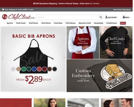 ChefsCloset.com Reviews - Read 6 Customer Reviews of ChefsCloset.com ...