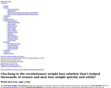 Cho-Yung Weight Loss TeaTox Reviews - Read 1 Customer Reviews of Cho ...