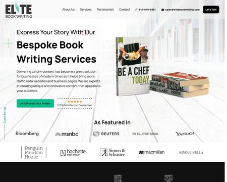 Elite Book Writing Reviews - Read 5 Customer Reviews of Elite Book ...