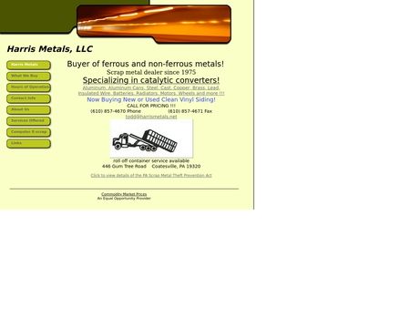 Harrismetals.net Reviews - Read 1 Customer Reviews of Harrismetals.net ...