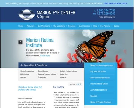 Marion Eye Center Reviews - 1 Reviews of Marioneye.com | Sitejabber