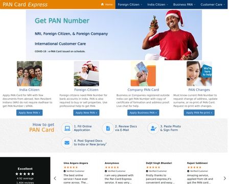 Pan card express Reviews - Read 3 Customer Reviews of Pan card express ...