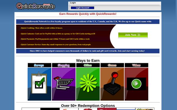 QuickRewards Network Reviews - 68 Reviews of Quickrewards.net | Sitejabber