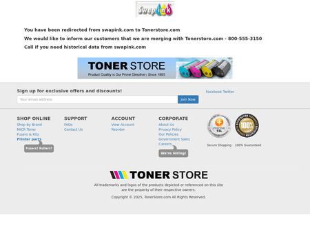 Swap Ink Reviews - Read 5 Customer Reviews of Swap Ink | Sitejabber